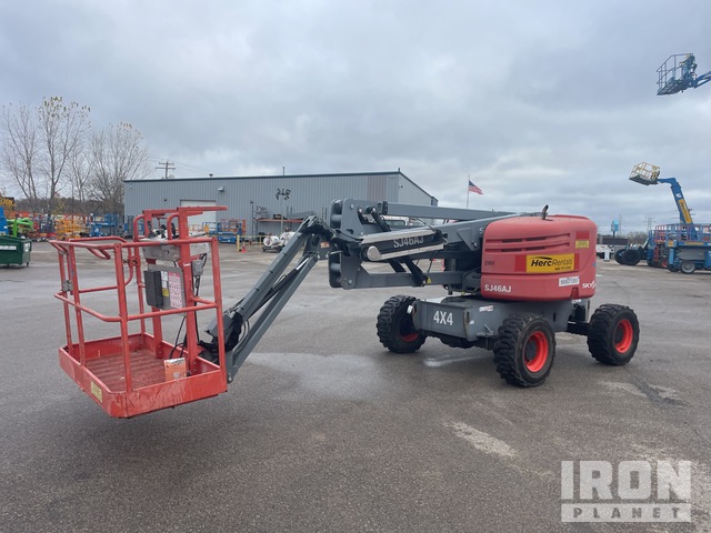 Skyjack SJ46AJ 4WD Diesel Articulating Boom Lift in Neenah, Wisconsin ...