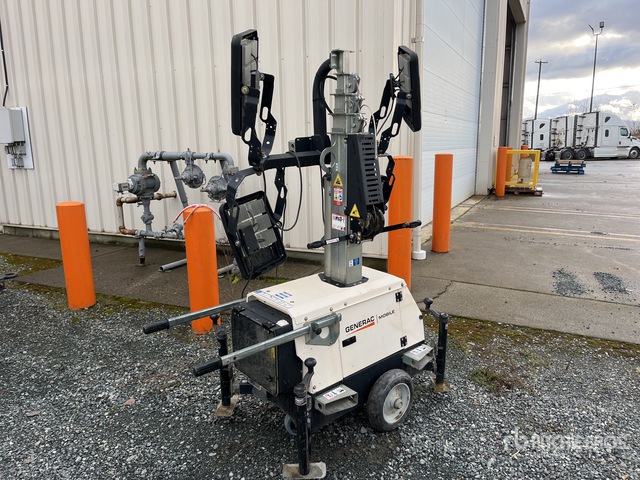 2019 Generac PLT240-STD 2.4 kW Torre de iluminación | Ritchie Bros ...