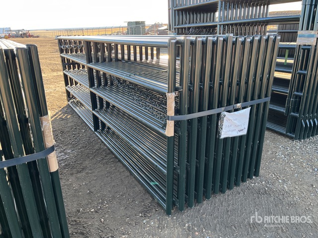 Quantity of (24) 12 ft x 4 ft Ranch Cancello per recinto bestiame ...