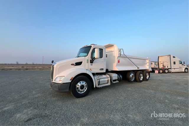 2022 Peterbilt 579 Tri/A Camión dumper | Ritchie Bros. Auctioneers