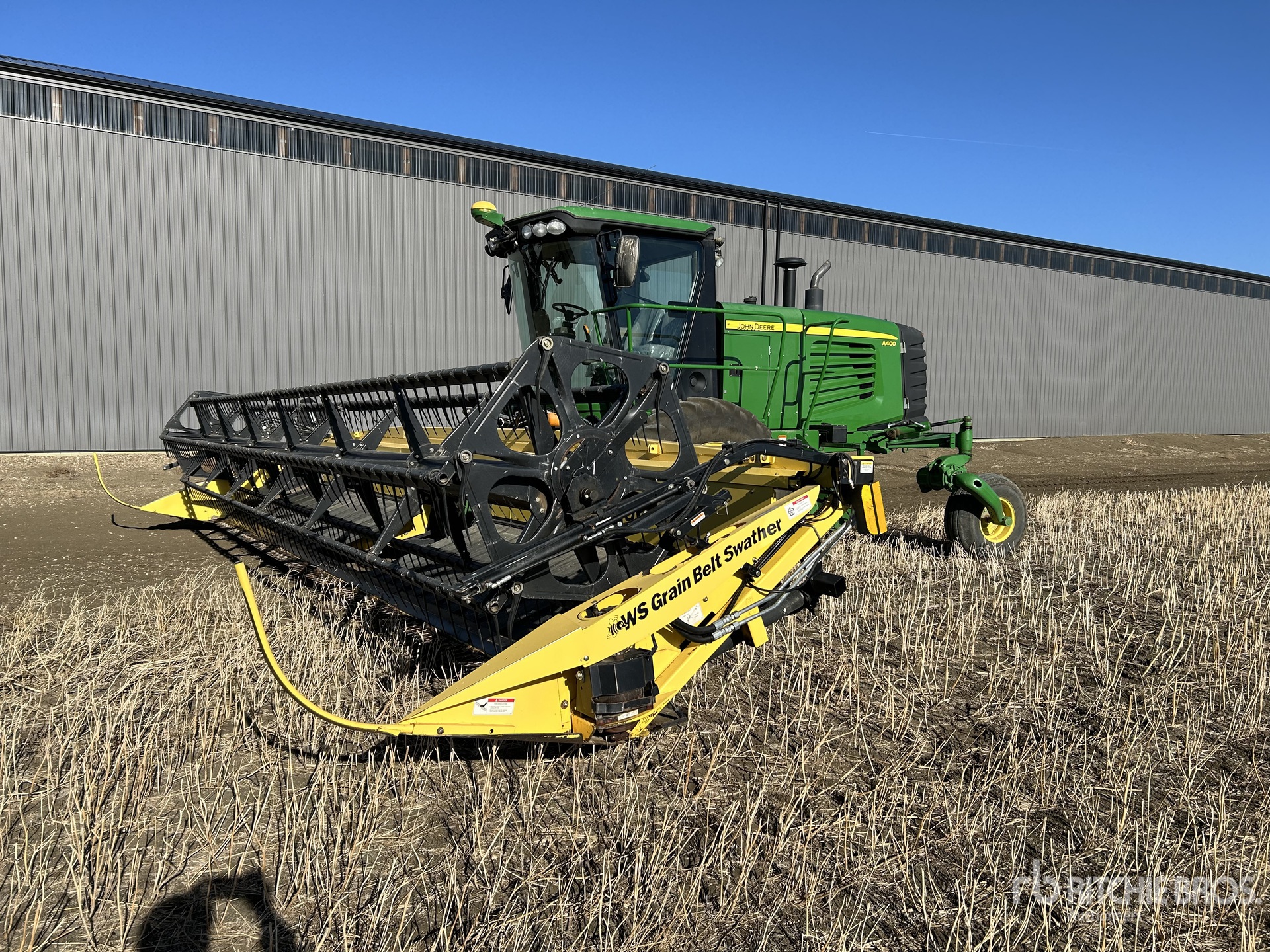 2010 John Deere A400 30 ft Swather Windrower | Ritchie Bros. Auctioneers