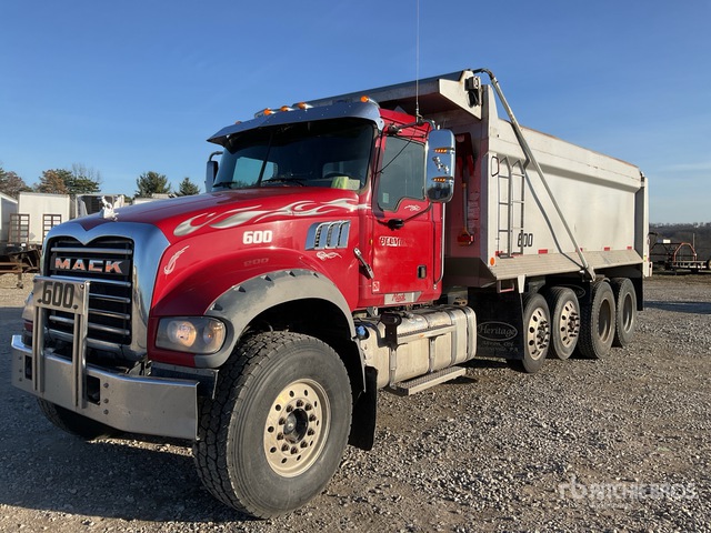 2014 Mack GU713 10x4 Quad/A Dump Truck | Ritchie Bros. Auctioneers