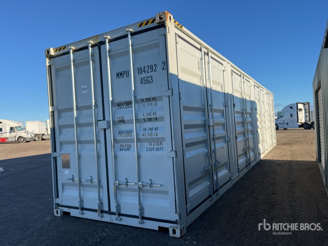 2024 40 ft High Cube Multi-Door Storage Container | Ritchie Bros ...