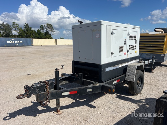 2017 HiPower HRYW50T6 50 kVA Mobile Generator Set (Inoperable ...