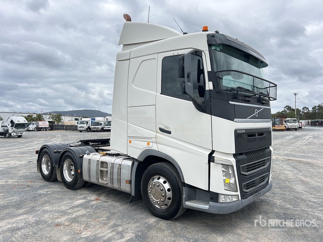2017 Volvo FH13 6x4 T/A Sleeper Truck Tractor | Ritchie Bros. Auctioneers