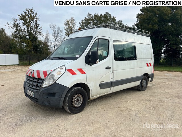 2010 Renault Master 125dCi Crew Cab Vehicule Utilitaire Double Cabine ...