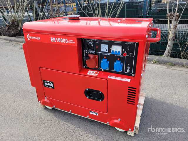 2024 Erdmann ER10000 12 KVA Groupe électrogène portable (Unused) | Ritchie Bros. Auctioneers