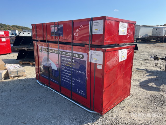 Quantity of (2) Boxes of 2024 SELA C4040DT 40 ft x 40 ft Double Truss ...