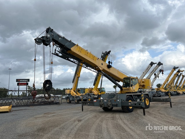 2011 Grove RT600E 50 ton 4x4x4 Rough Terrain Crane | Ritchie Bros ...