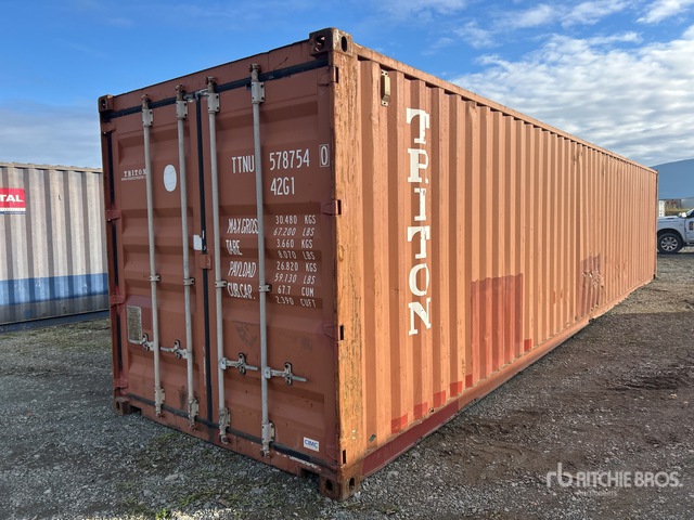 2004 40 ft Standard Contenedor de almacenamiento | Ritchie Bros ...