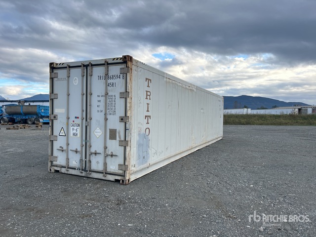 2010 40 ft High Cube Refrigerated Storage Container (Inoperable ...