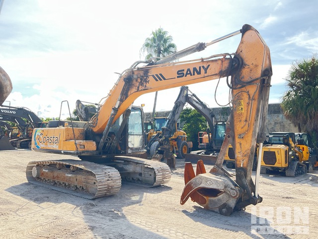 2016 Sany SY215C-LC Tracked Excavator in Davie, Florida, United States ...