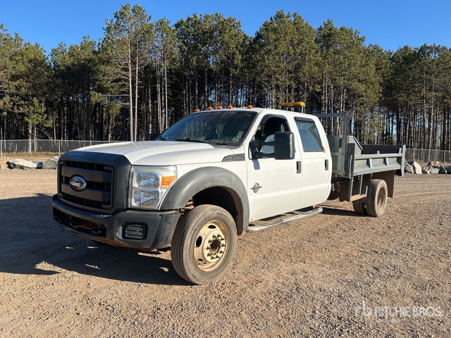 2011 Ford F-550 4x2 Crew Cab Dump Truck | Ritchie Bros. Auctioneers