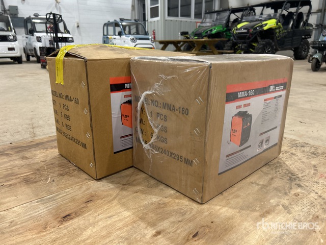 Quantity of (2) 2024 Powertek MMA160 160 A Stick Electric Welder (Unused) | Ritchie Bros ...