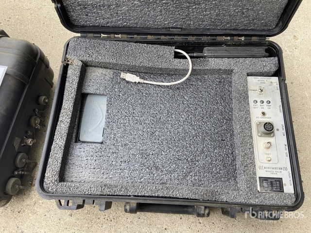 Echometer Model E Well Analyzer and Load Cell in Weyburn, Saskatchewan ...
