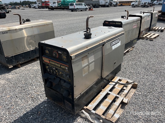 2007 Lincoln Vantage 400 400 A Skid-Mounted Multi-Process Engine Driven ...