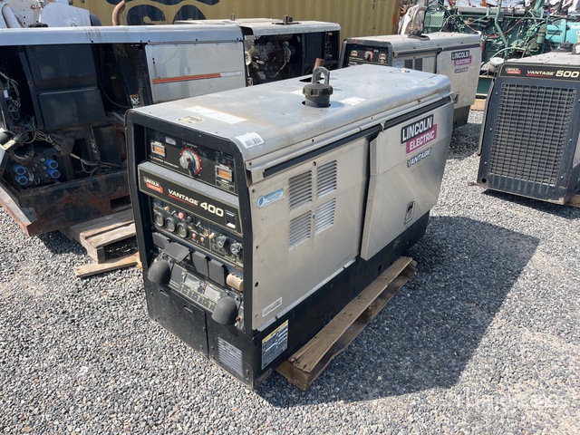 2014 Lincoln Electric Vantage 400 400 A Skid-Mounted Multi-Process ...
