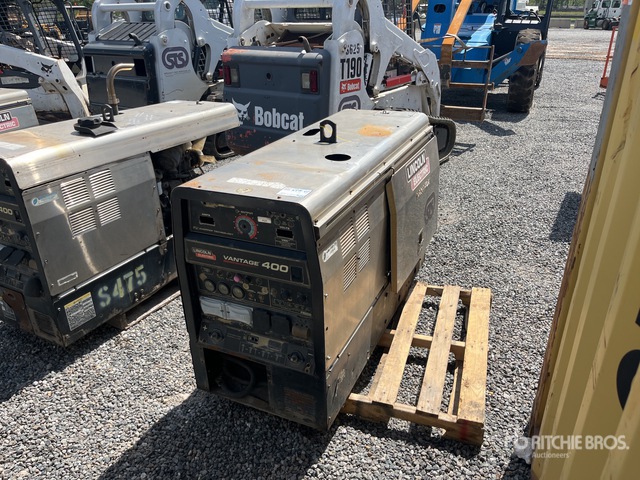 2009 Lincoln Electric Vantage 400 400 A Skid-Mounted Multi-Process ...