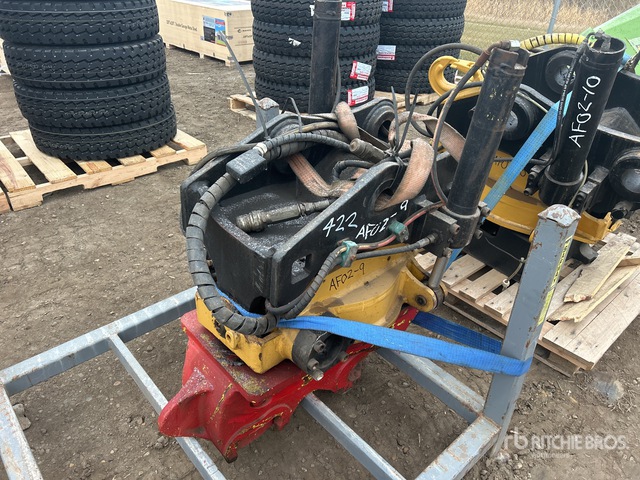 Engcon Tilt Rotating Excavator Coupler - Fits 13 Ton Excavator ...