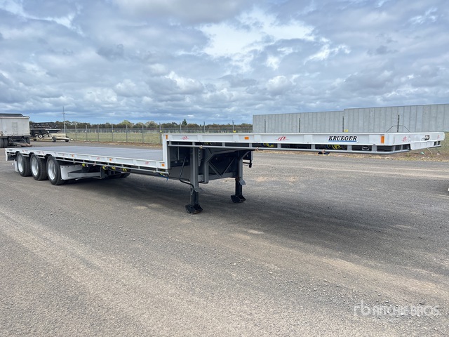2001 Krueger 13.7 m Tri/A Step Deck Trailer | Ritchie Bros. Auctioneers