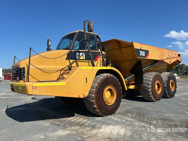 2009 Cat 740 Articulated Dump Truck | Ritchie Bros. Auctioneers
