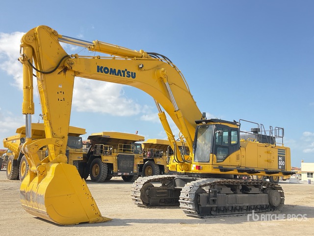 2011 Komatsu PC800-7 Tracked Excavator | Ritchie Bros. Auctioneers
