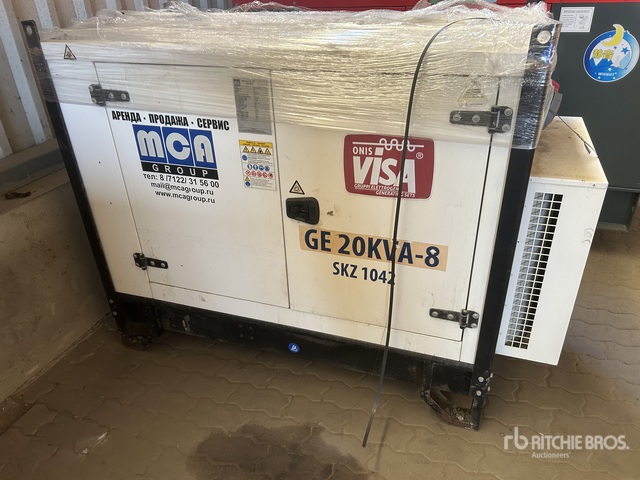 Visa GE 20KW A-35 Portable Generator Set | Ritchie Bros. Auctioneers