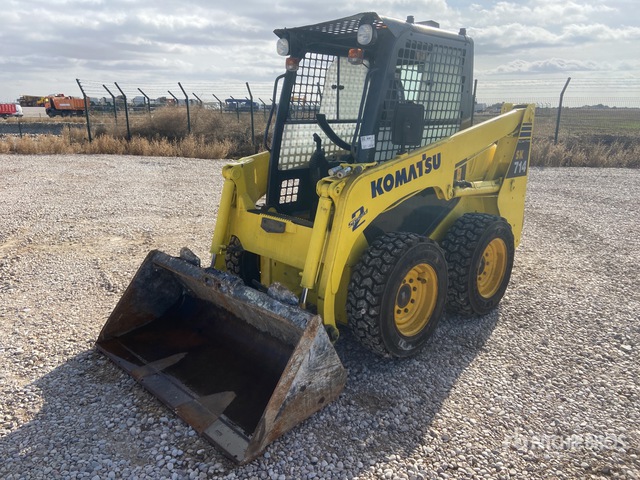 2021 Komatsu SK714-5 Two-Speed Skid Steer Loader | Ritchie Bros ...