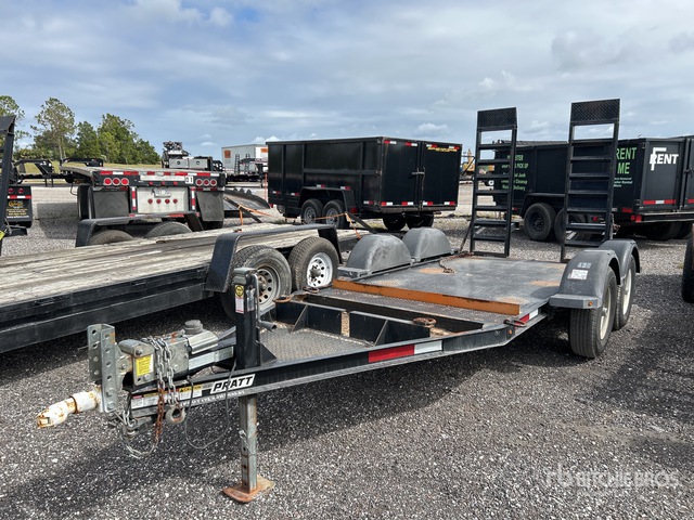 2018 Pratt CP0510 T/A Equipment Trailer | Ritchie Bros. Auctioneers