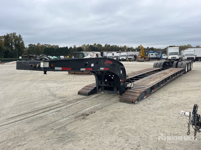 2005 Liddell APLF05 55 ton Tri/A Removable Gooseneck Lowboy Trailer ...