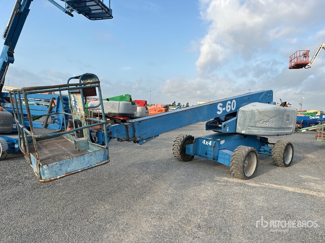 2007 Genie S60 4WD Diesel Telescopic Boom Lift | Ritchie Bros. Auctioneers