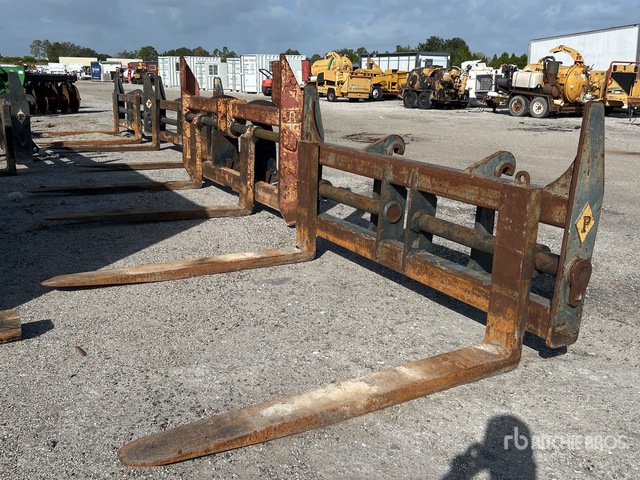 Pemberton 70 in Q/C Wheel Loader Forks - Fits Volvo L110H | Ritchie ...