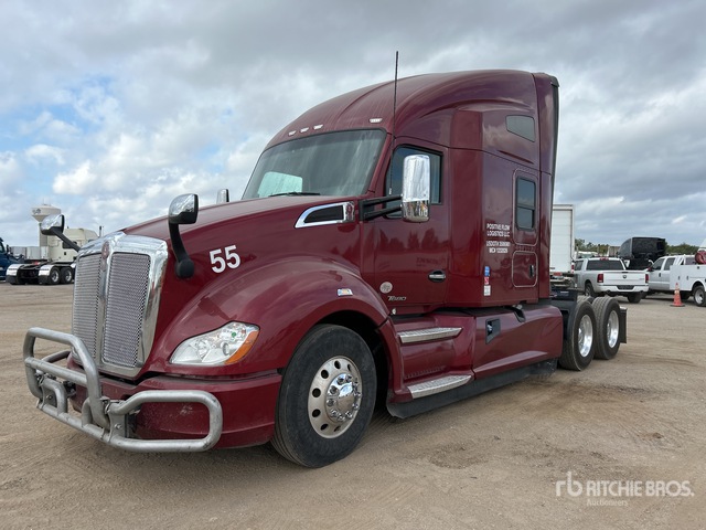 2020 Kenworth T680 6x4 T/A Sleeper Truck Tractor | Ritchie Bros ...