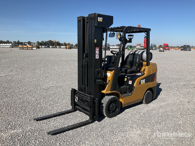 2007 Cat C6000 5150 lb Montacargas / Cushion Tire Forklift | Ritchie ...
