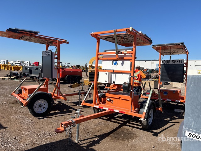 2020 Wanco WSDT-TF Electric Radar Speed Trailer Divers - Dispositifs de ...