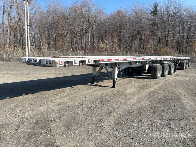 2023 Alutrec 173B1 29 ft Tri/A Super B-Train Lead Remolque caja abierta ...