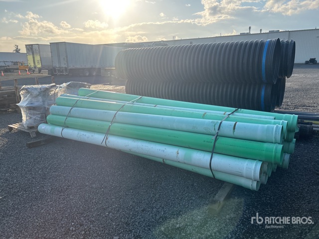 Quantity of Megalugs, Conduit, & PVC Pipe (Unused) | Ritchie Bros ...