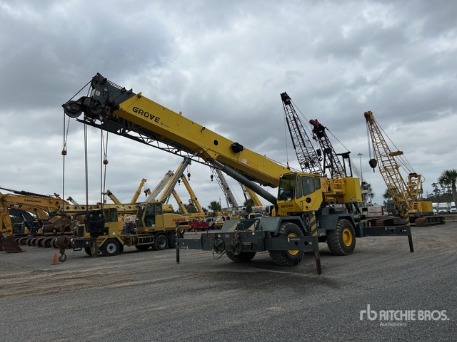 Grove RT600E 4x4 Rough Terrain Crane | Ritchie Bros. Auctioneers