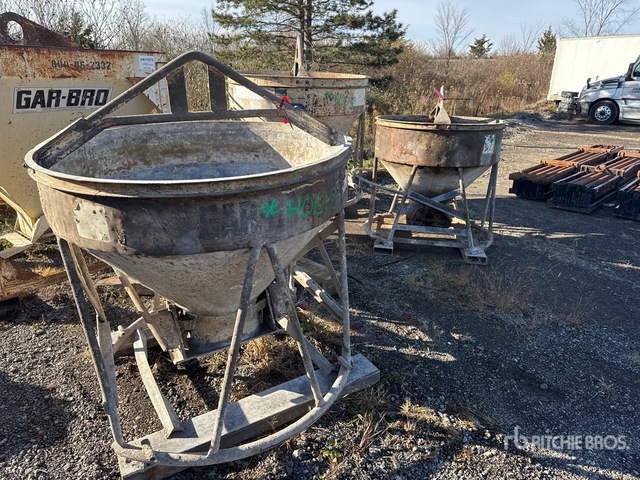 Quantity of (3) Gar-Bro Concrete Bucket | Ritchie Bros. Auctioneers