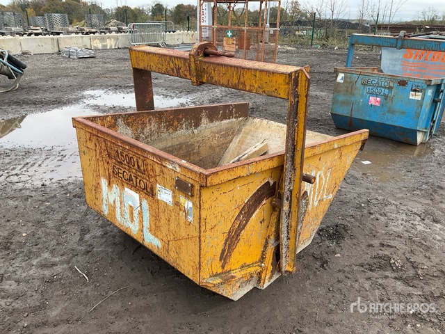 2006 Secatol 1500Lt Boat Tipping Skip | Ritchie Bros. Auctioneers
