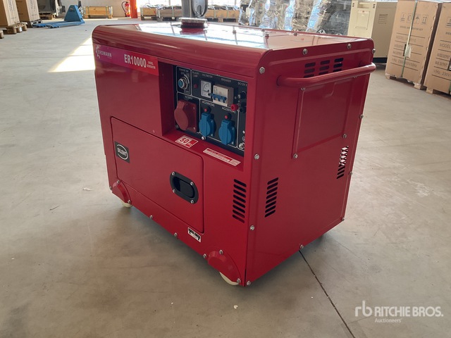 2024 Erdmann ER10000 12KVA Groupe Electrogene (Non Utilise) Groupe électrogène portable (Unused ...