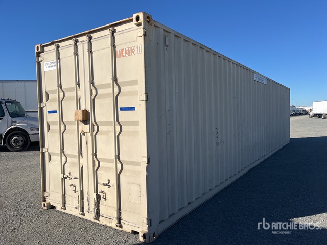 40 ft High Cube Contenedor de almacenamiento | Ritchie Bros. Auctioneers