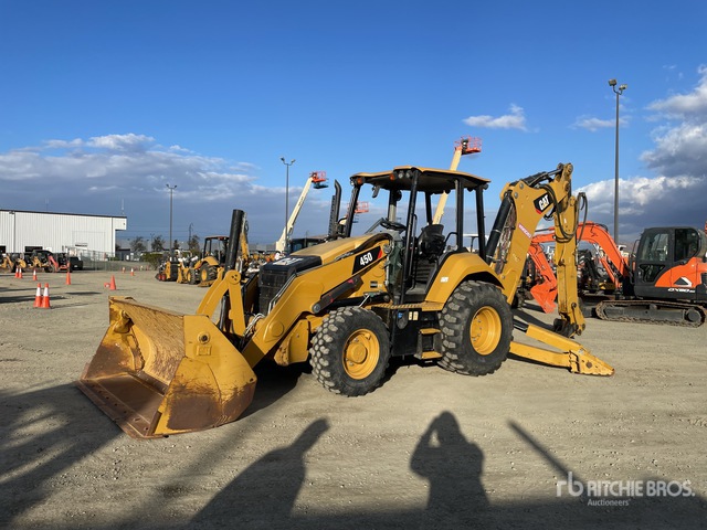 2019 Cat 450 4x4 Backhoe Loader | Ritchie Bros. Auctioneers