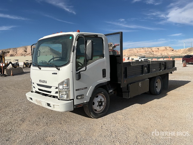 2016 Isuzu NPR 4x2 COE Flatbed Truck | Ritchie Bros. Auctioneers