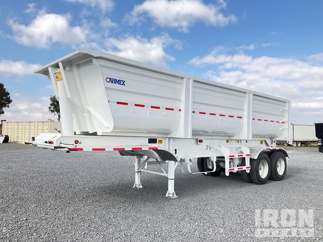 2025 Carmex 31 ft T/A Remolque de Volteo (Sin Usar) / End Dump Trailer (Unused) | Ritchie Bros ...