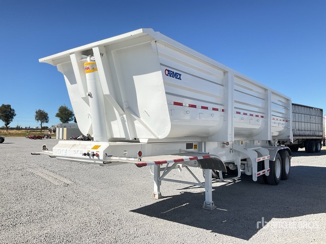 2025 Carmex 31 ft T/A Remolque de Volteo (Sin Usar) / End Dump Trailer (Unused) | Ritchie Bros ...