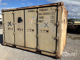 Surplus Advanced Containment Cargo 12-1 FPU Shipping Storage Container ...