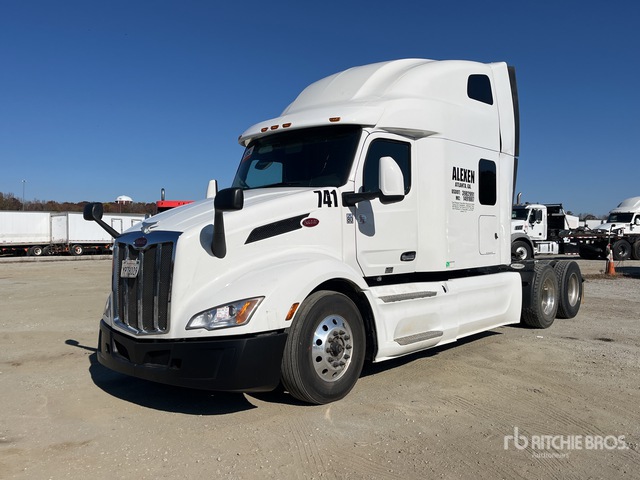 2023 Peterbilt 579 6x4 T/A Sleeper Truck Tractor | Ritchie Bros ...