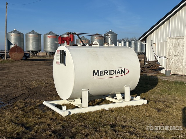 Meridian 2300 L Skid Mounted Steel Diesel Fuel Tank | Ritchie Bros ...