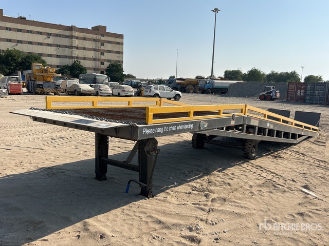2024 ZTCL DCQY 8 Ton Trailer / Container Loading Ramp (Unused ...